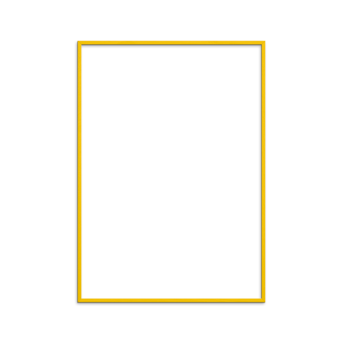 Yellow Wood Frame – Curated Copenhagen